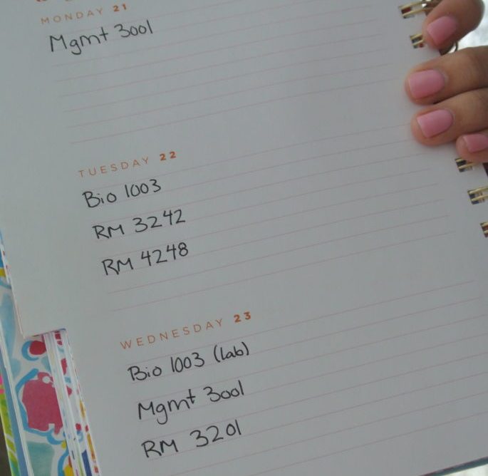 How to Use a Planner to Stay Organized