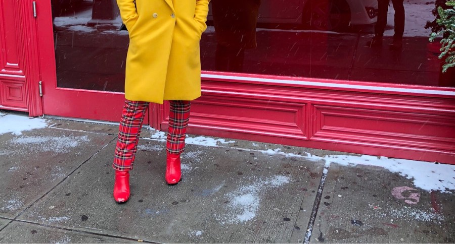 5 Outfits That Prove You Can Wear Red Boots With Pretty Much Anything