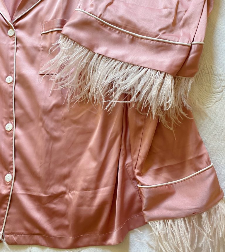 How To DIY Trending Feather Pajamas